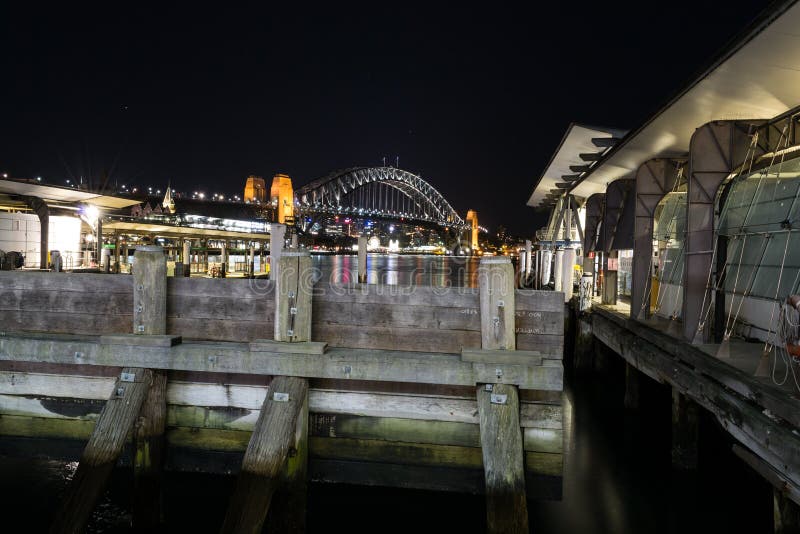 Iconic Sydney Harbour Bridge Stock Image - Image of coathunger, east ...