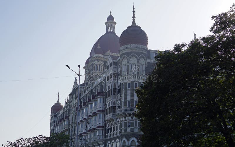 Iconic Taj Mahal Palace in Mumbai Stock Image - Image of structure ...