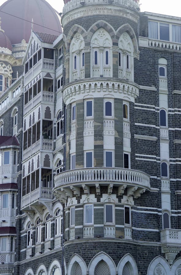 Iconic Taj Mahal Palace in Mumbai Stock Photo - Image of asia, mumbai ...