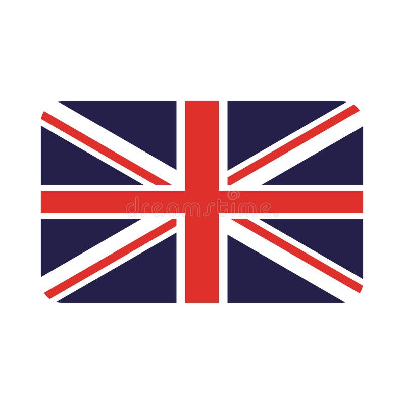 Icono Aislado Bandera De Inglaterra Ilustración del Vector ...