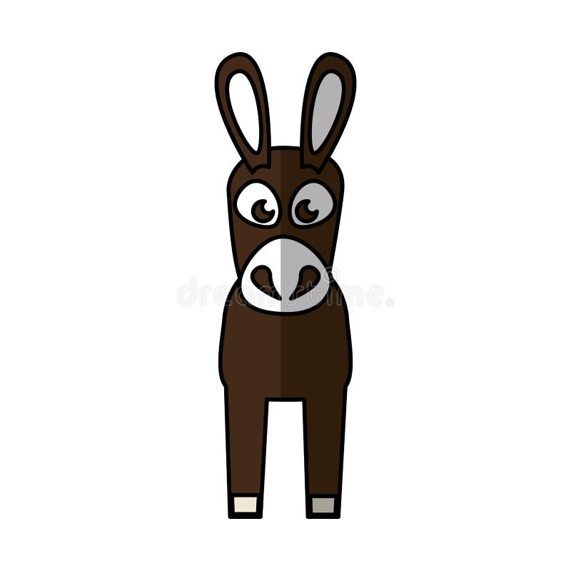 Icono Aislado Mula Colombiana Ilustración del Vector - Ilustración de ...