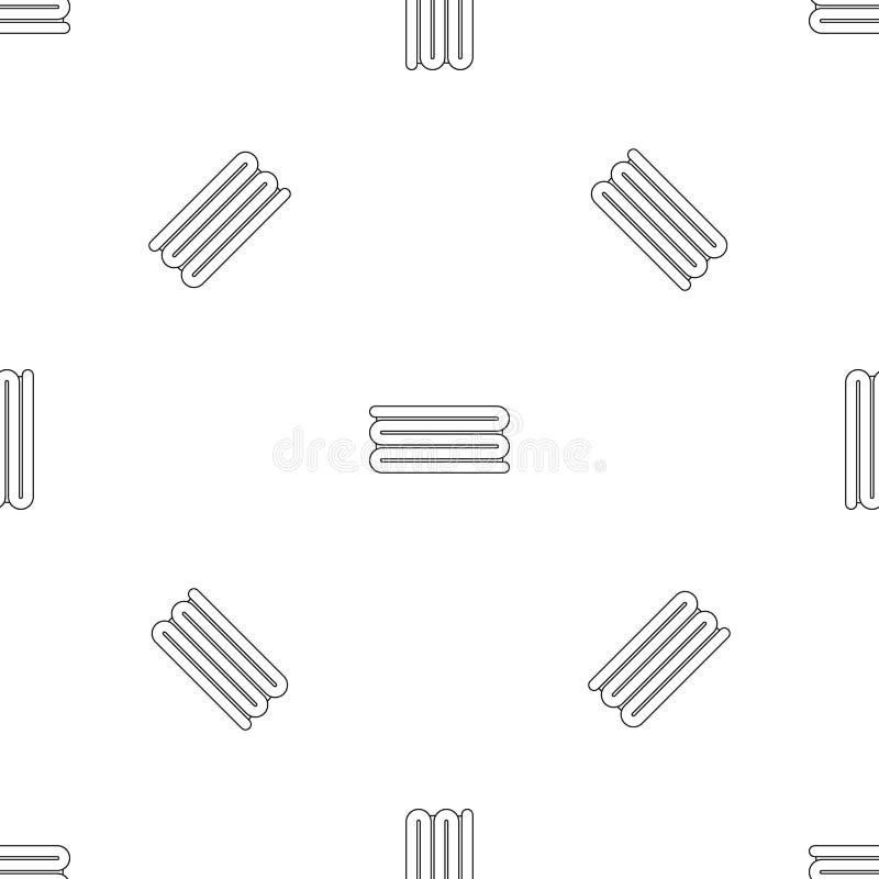 Icono Apilado De La Toalla, Estilo Del Esquema Ilustración del Vector ... Icono Apilado De La Toalla, Estilo Del Esquema Ilustración del Vector ...