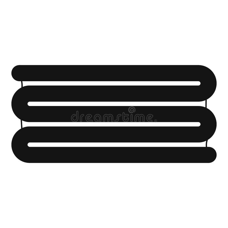 Icono Apilado De La Toalla, Estilo Simple Stock de ilustración ... Icono Apilado De La Toalla, Estilo Simple Stock de ilustración ...