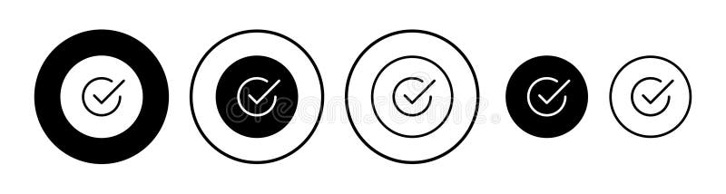 Icono Aprobado . Icono De Medalla Aprobado O Certificado Ilustración ...