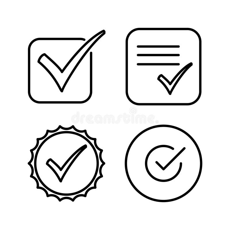 Icono Aprobado . Icono De Medalla Aprobado O Certificado Ilustración ...