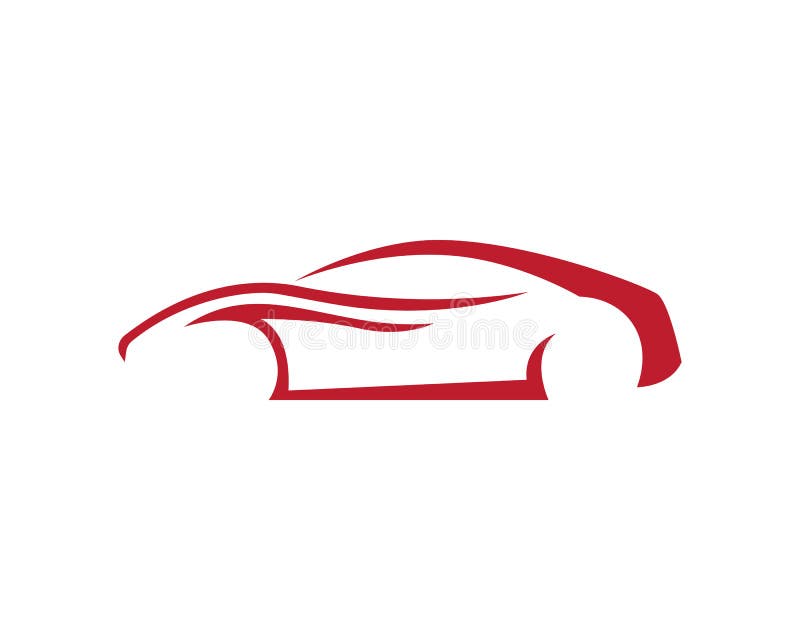 Icono Auto Del Vector De Logo Template Del Coche Ilustración del Vector ...