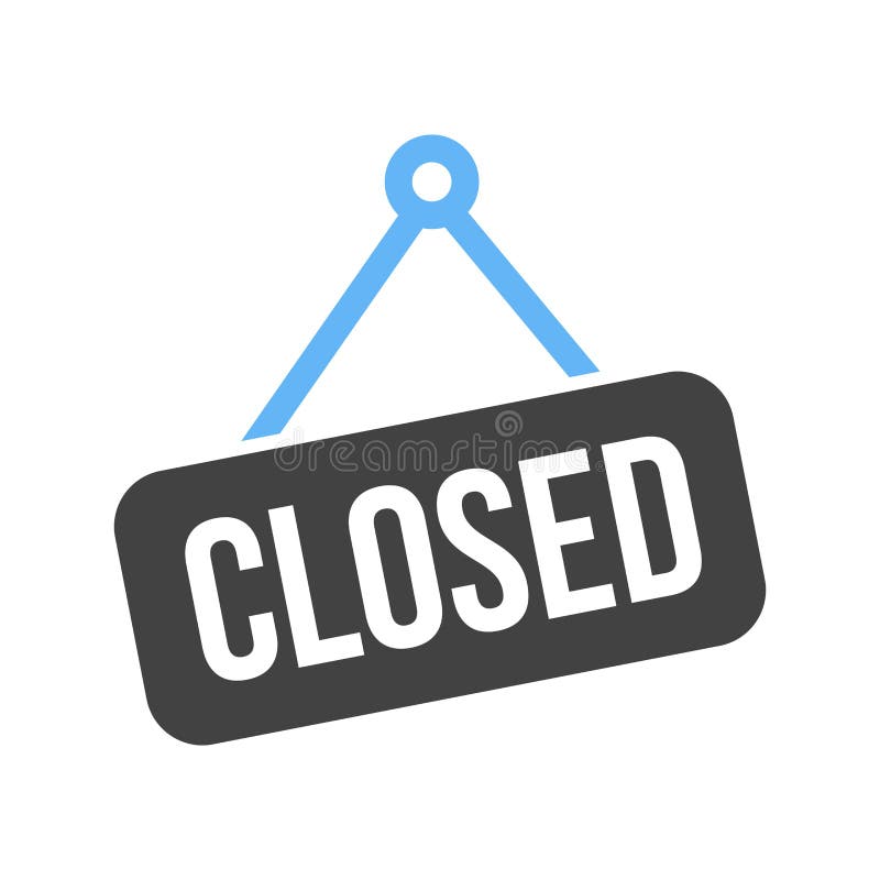 Icono Cerrado De La Etiqueta Ilustración del Vector - Ilustración de ...