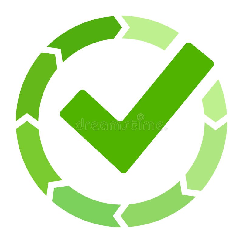 Icono Completo Del Vector Que Protege Ilustración del Vector ...