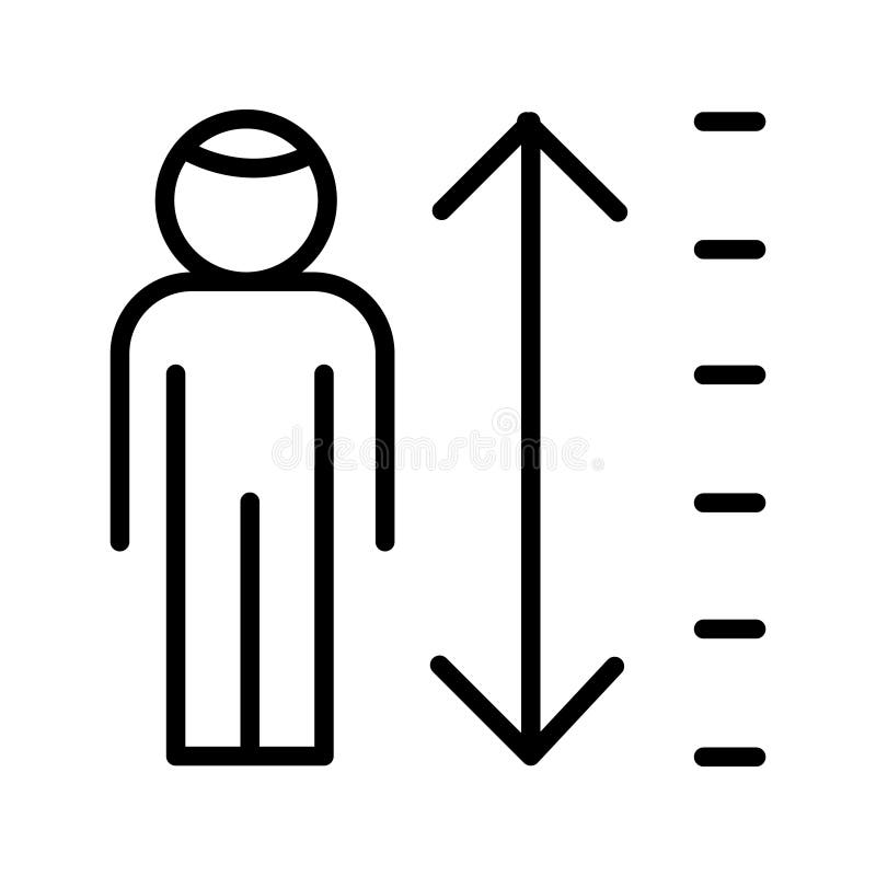 Medidor De Altura Corporal Y Medidor Para Medir La Altura Física De La ...