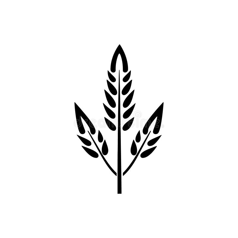 Icono de avena ilustración del vector. Ilustración de blanco - 291304159