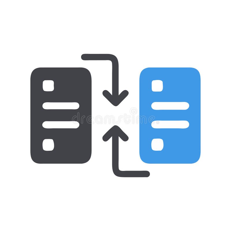 Icono De Backup Diferencial Completo Ilustración del Vector ...