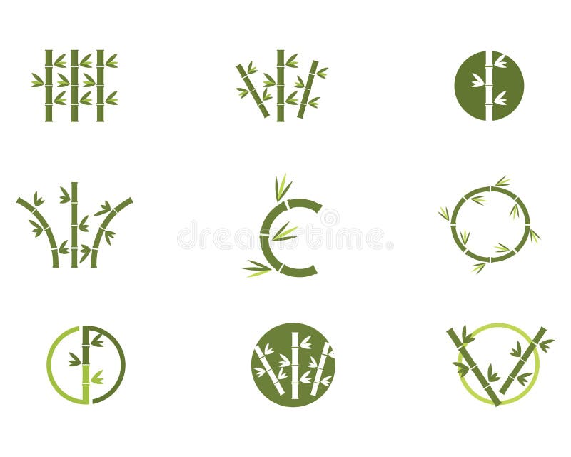 Icono De Bamb? Del Vector De Logo Template Ilustración del Vector ...