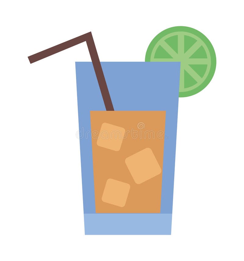 Icono de bebida de mojito ilustración del vector. Ilustración de recorrido - 273097404