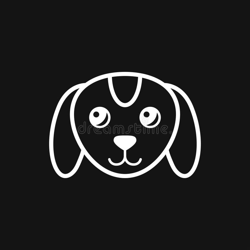 Icono De Cachorro. Símbolo De Perro. Elemento Vector Para Su Diseño ...