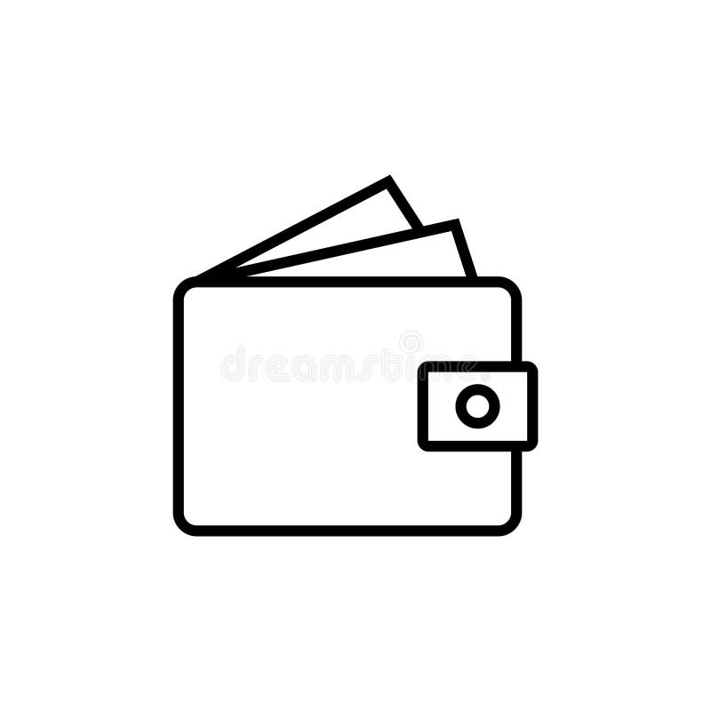 Icono De Cartera . Icono De Vector De Cartera Ilustración del Vector ...