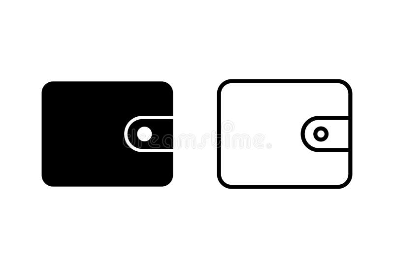 Icono De Cartera . Icono De Vector De Cartera Ilustración del Vector ...