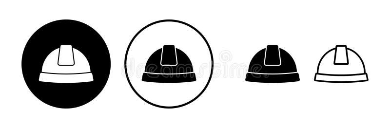 Icono De Casco . Icono De Casco De Seguridad Ilustración del Vector ...