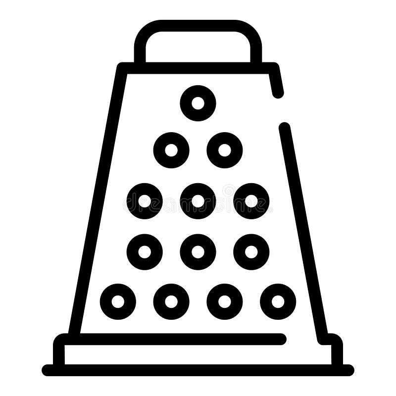 Icono De Chapa, Estilo De Esquema Ilustración del Vector - Ilustración ...