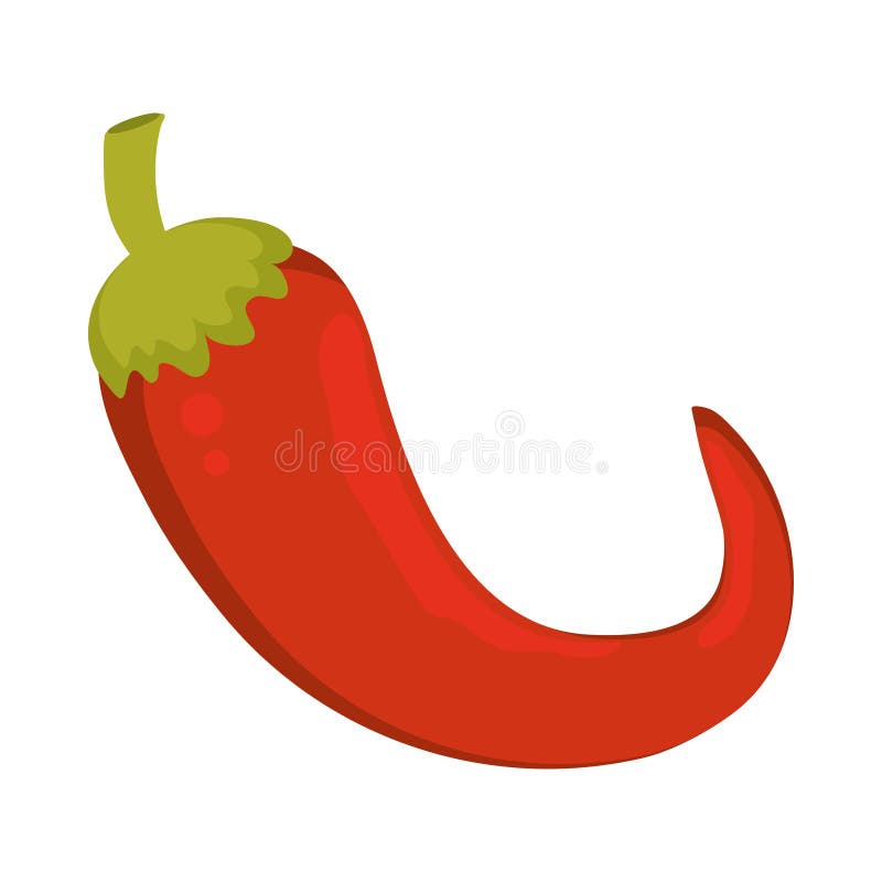 Icono de chile pepper ilustración del vector. Ilustración de alimento ...