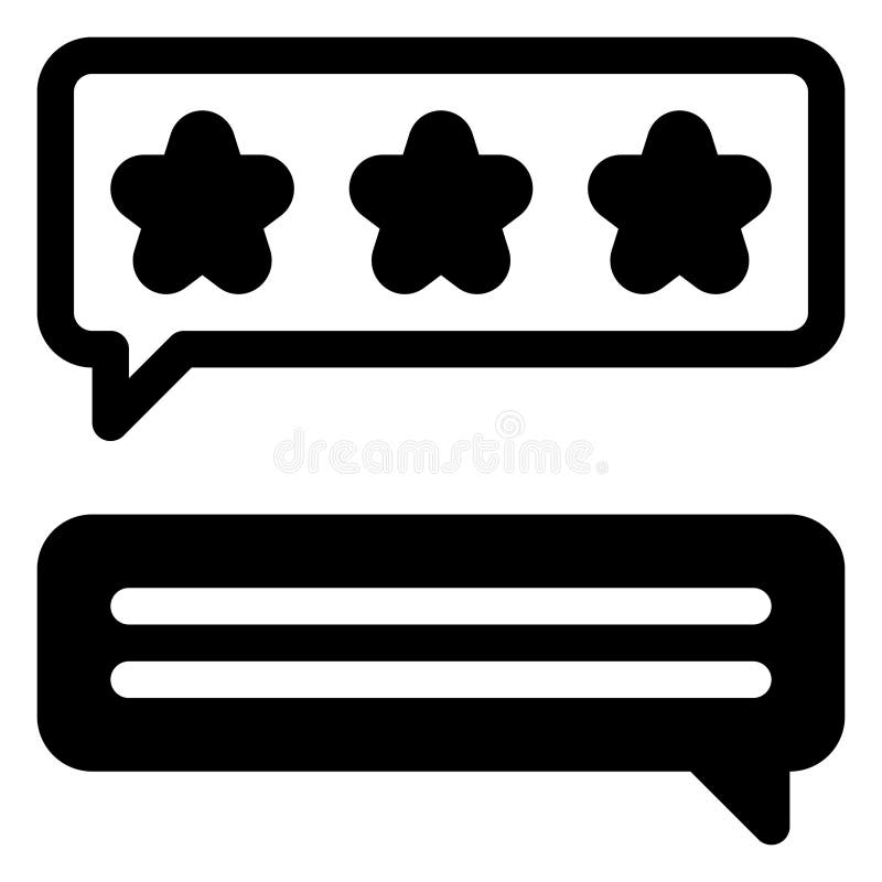 Icono De Comentarios. Concepto De Marketing Digital. Icono De Esquema Ilustración del Vector ...