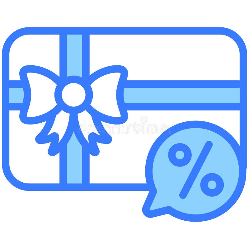 Icono De Compra De Iconos De Esquema Azul De Descuento Especial ...