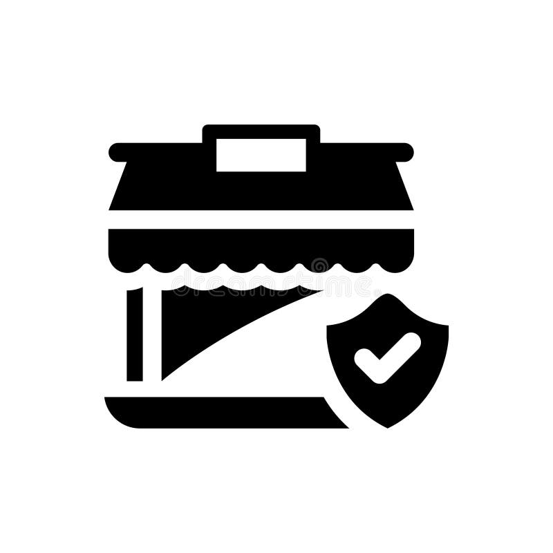 Compras Seguras Iconos Simples Ilustración del Vector - Ilustración de ...