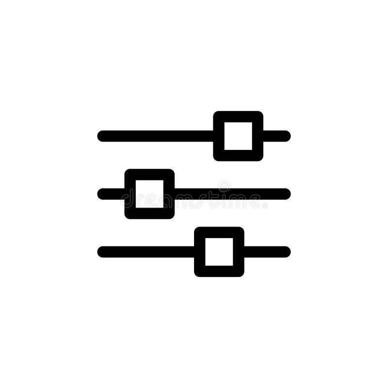 Icono De Configuración . Símbolo De Configuración De Código Ilustración ...