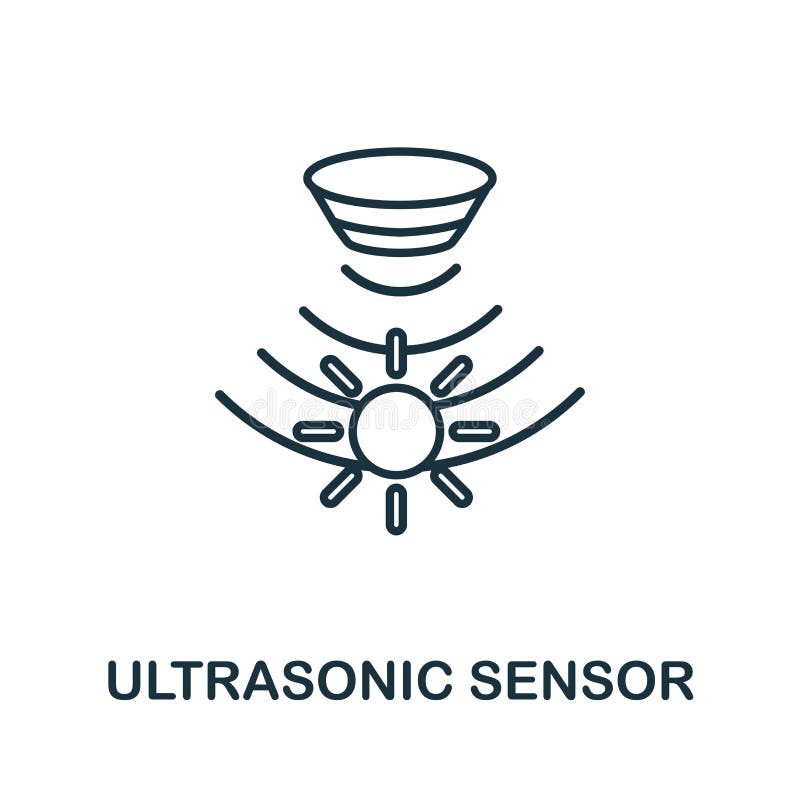 Conjunto De Iconos Del Sensor Ultrasónico Símbolo De Primera Calidad En ... Conjunto De Iconos Del Sensor Ultrasónico Símbolo De Primera Calidad En ...
