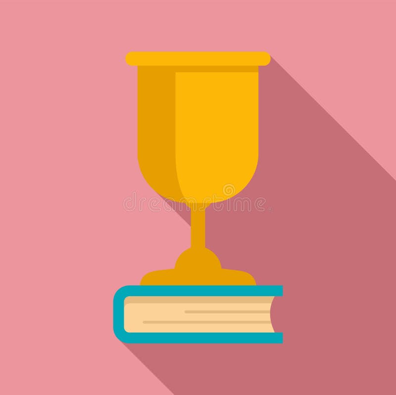 Icono De Copa De Oro, Estilo Plano Ilustración del Vector - Ilustración ...
