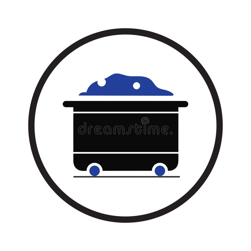 Icono De Cubo De Basura Ilustración Del Vector Ilustración De Fuentes