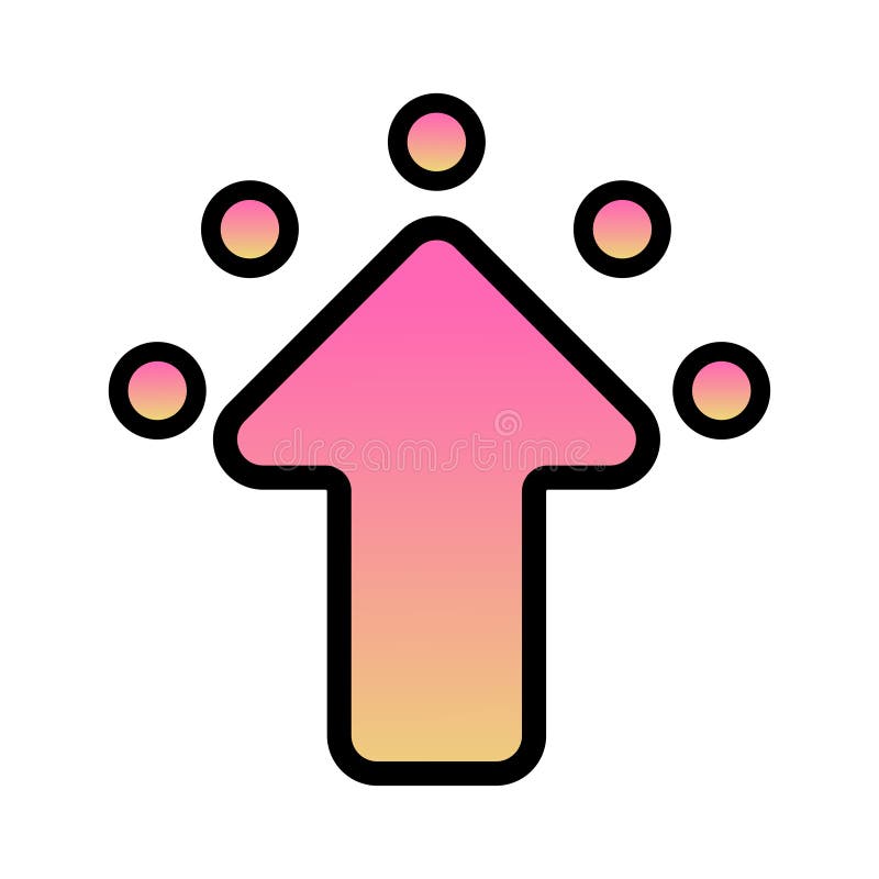 Conjunto De Flecha Desliza Diferentes Ilustraciones De Vector Negro ...