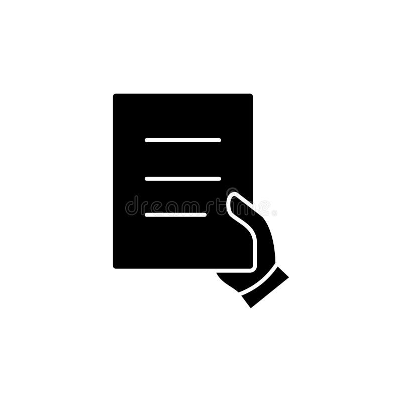 Icono De Documento . Icono De Papel. Icono De Archivo Ilustración del ...