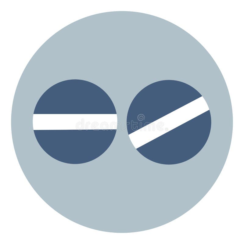 Icono de dos tablets ilustración del vector. Ilustración de aislado ...