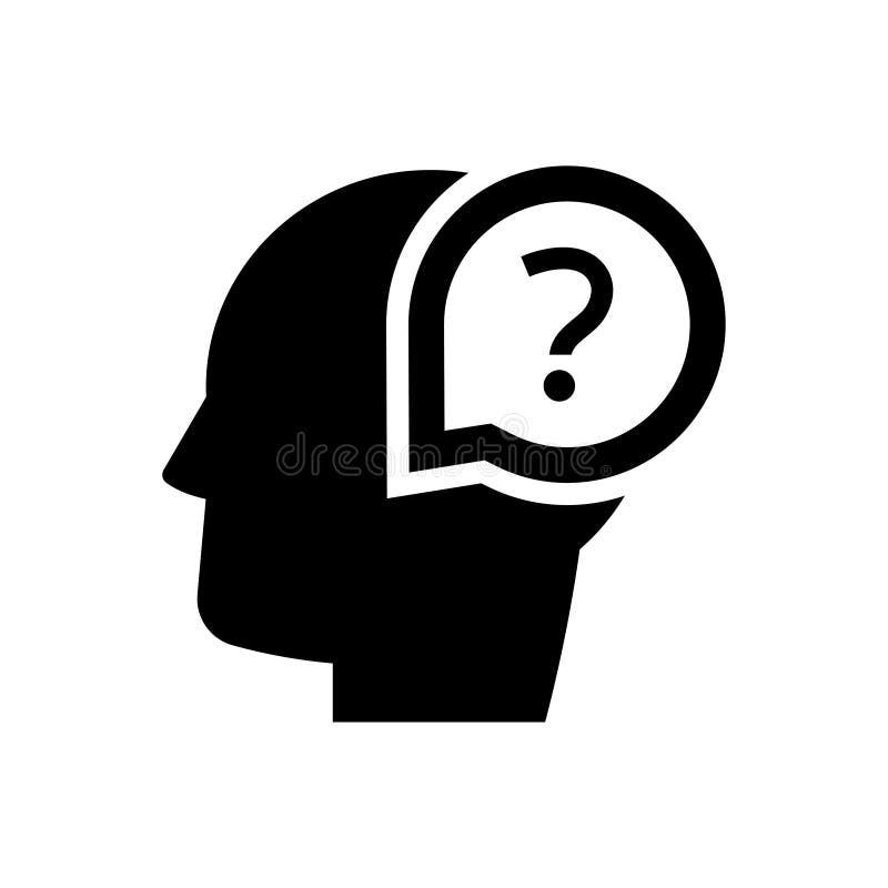 Icono De Duda Signo De Pregunta Vectorial Con El Símbolo Avatar De ...