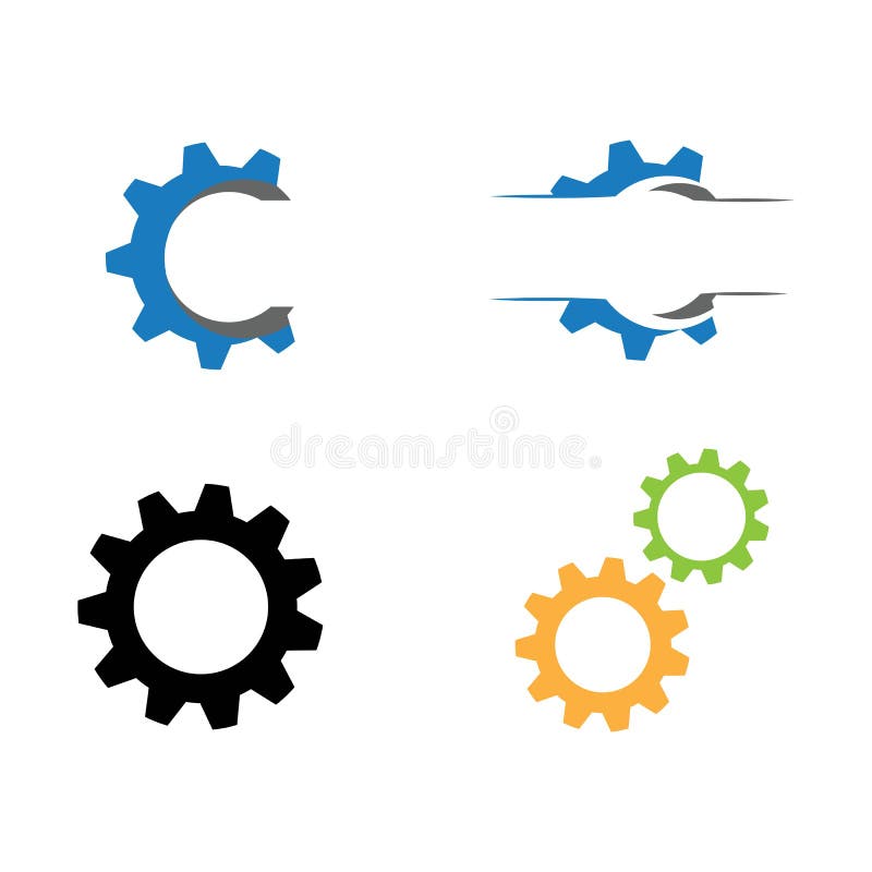 Icono De Icono De Engranaje Icono De Vector Ilustración del Vector ...