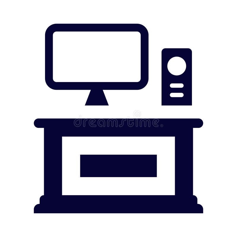 Icono De Escritorio De Escritorio De Escritorio De Computadora ...