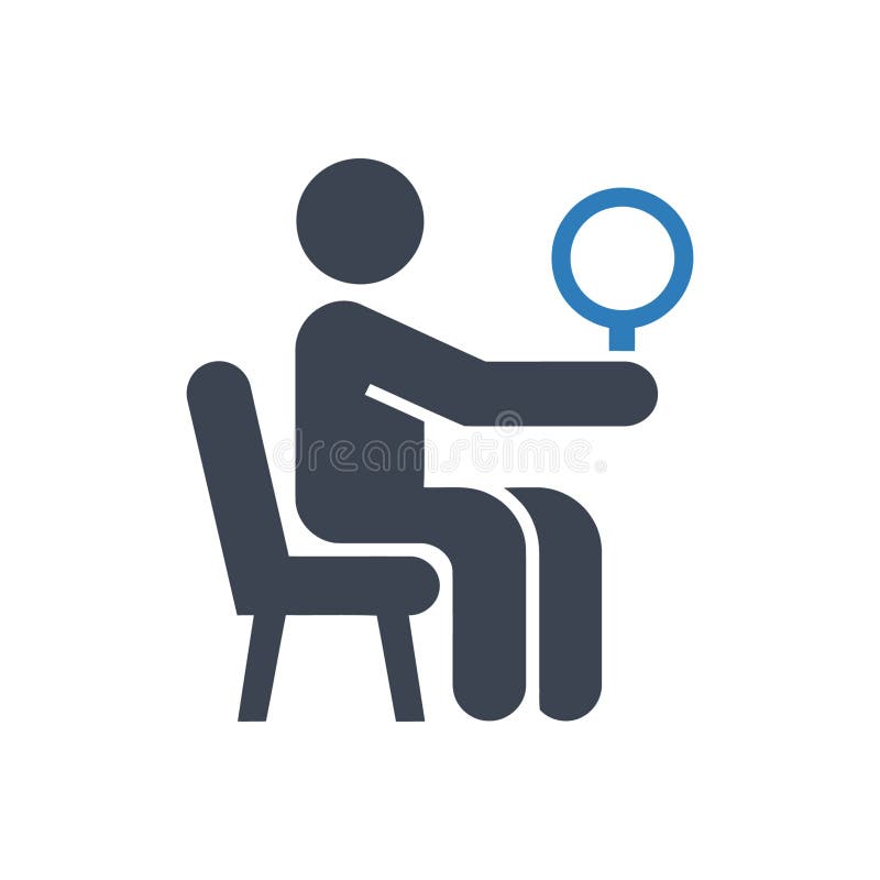 Vector De Icono De Reflejo Del Concepto Antiguo. Ilustración De Línea Delgada De Trazo Editable ...