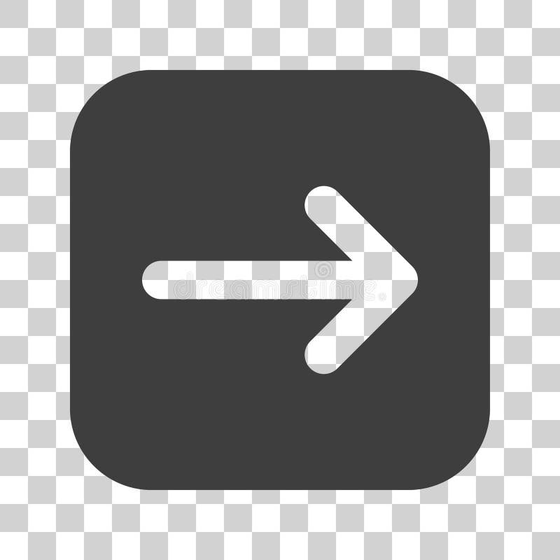 Icono De Flecha. Fondo Transparente. Icono De Flecha Curva. Ilustración ...