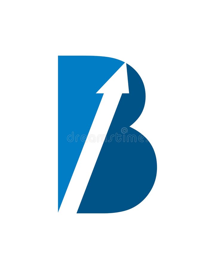Icono De Flecha Inicial Logotipo Inicial Abstracto Stock de ilustración ...