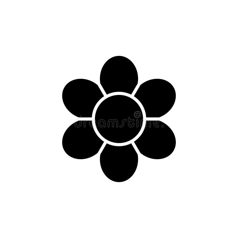 Icono De Flor . Icono Floral. Logotipo De Flor Ilustración del Vector ...