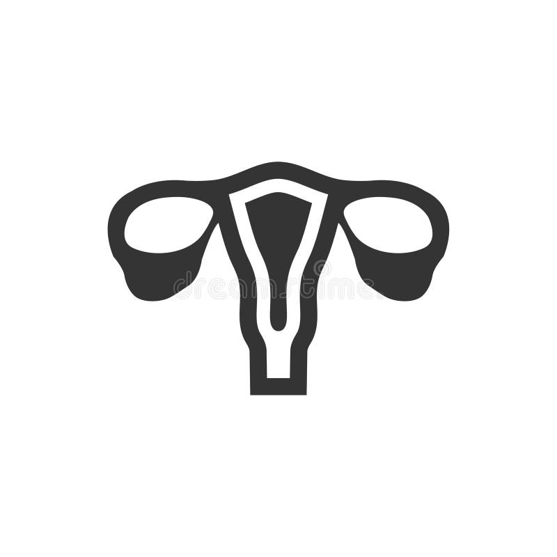 Icono de ginecología ilustración del vector. Ilustración de mujer ...