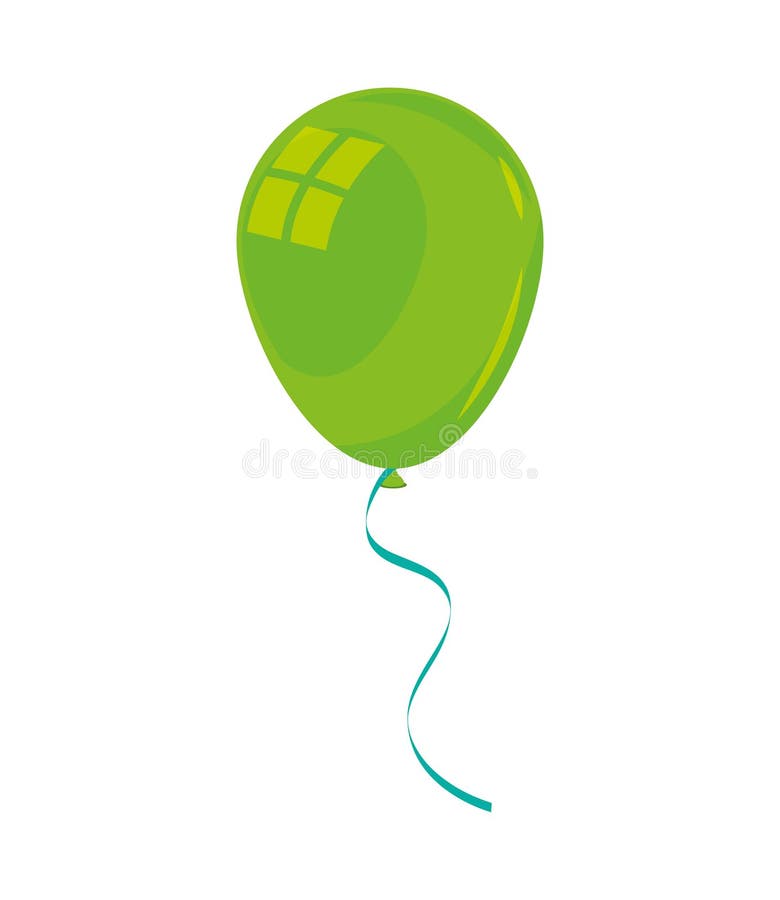 Icono de globo verde ilustración del vector. Ilustración de verde ...