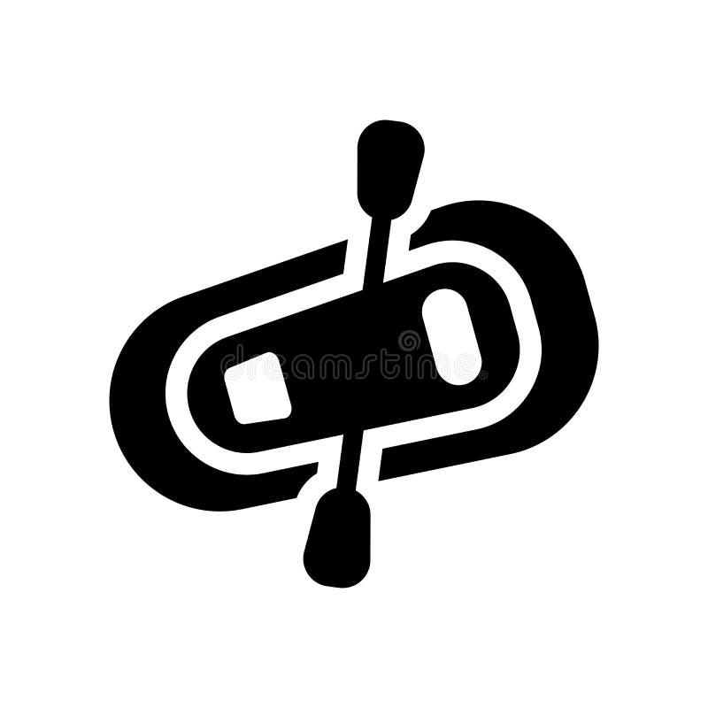 Icono De La Balsa Concepto De Moda Del Logotipo De La Balsa En El Fondo ...