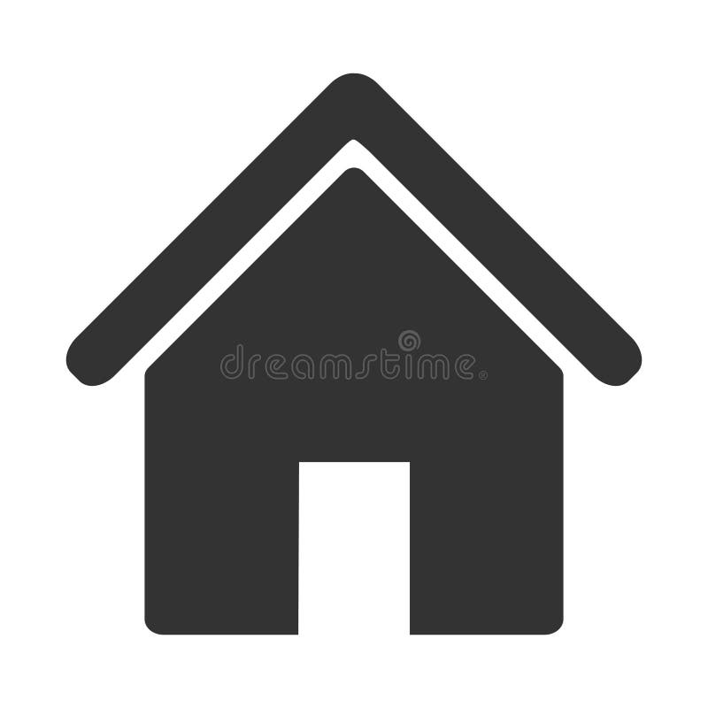 Icono de inicio ilustración del vector. Ilustración de vector - 304282663