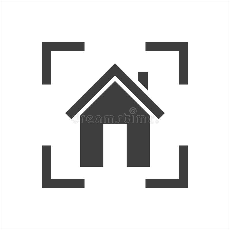 Icono De Inicio En Fondo Blanco. Vector Ilustración del Vector ...