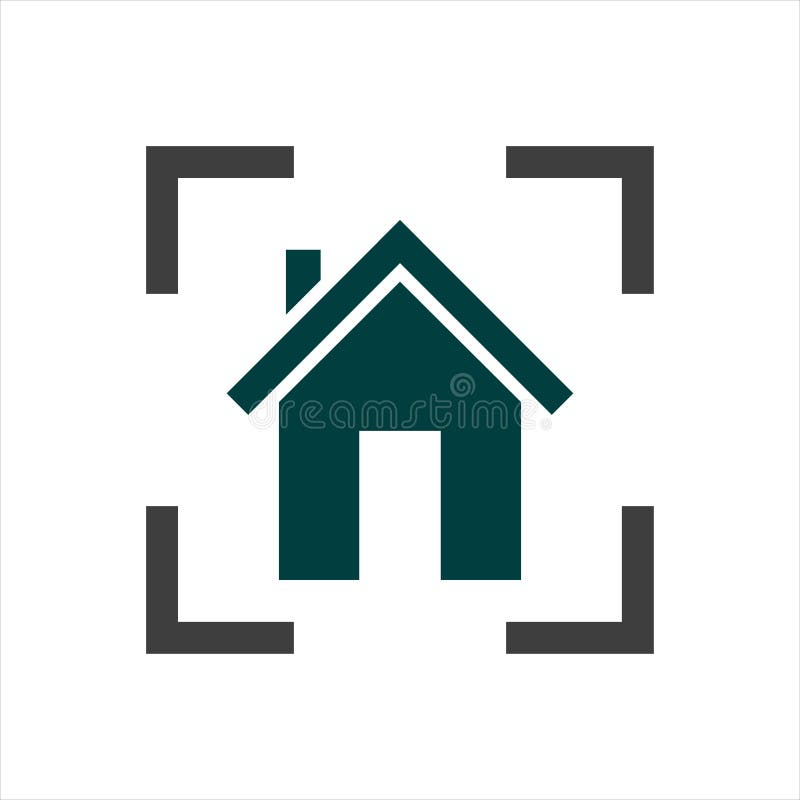 Icono De Inicio En Fondo Blanco. Vector Ilustración del Vector ...