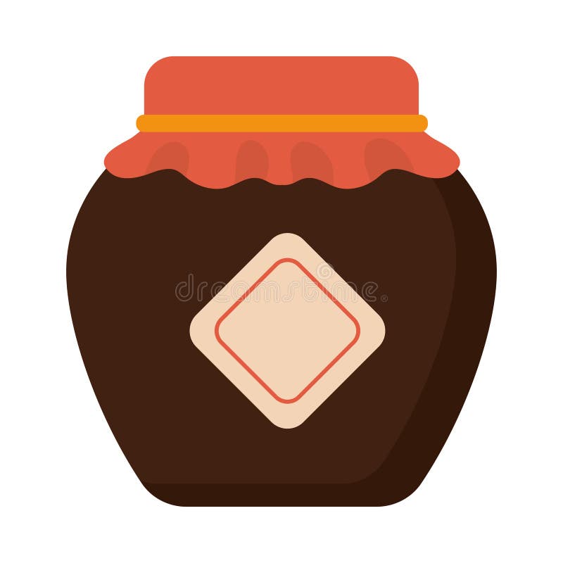 Icono de jam jar ilustración del vector. Ilustración de botella - 273110600