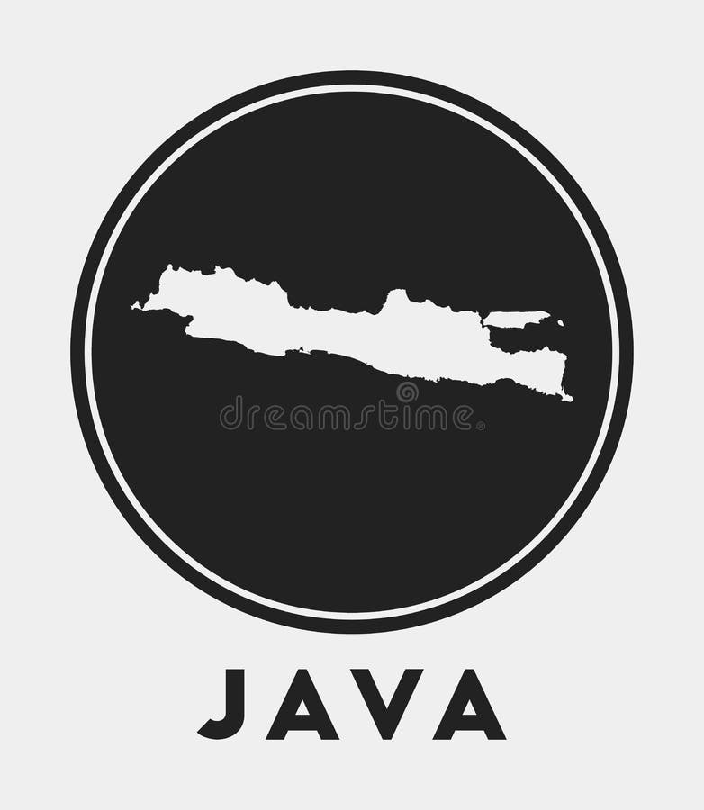 Icono de java. ilustración del vector. Ilustración de territorio - 209582850