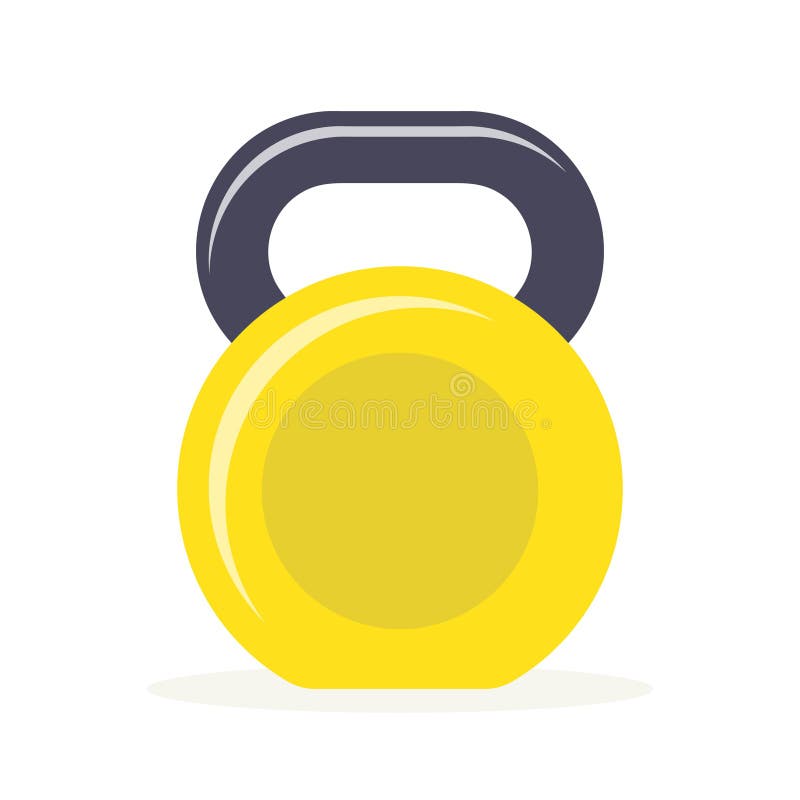 Icono de Kettlebell. . ilustración del vector. Ilustración de ajuste ...