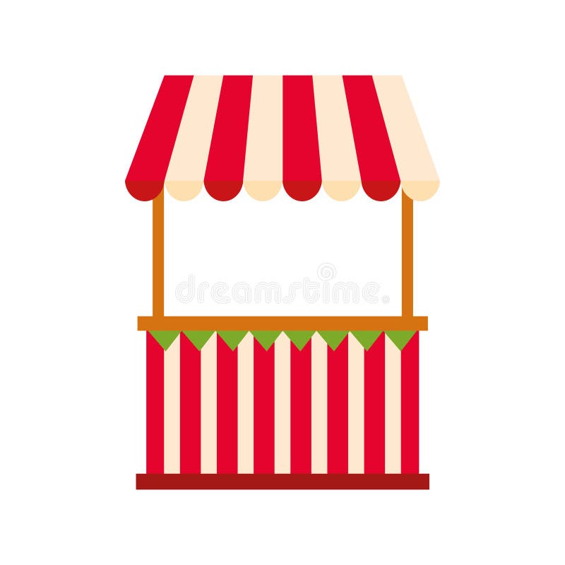 Icono de kiosko store ilustración del vector. Ilustración de almacén ...